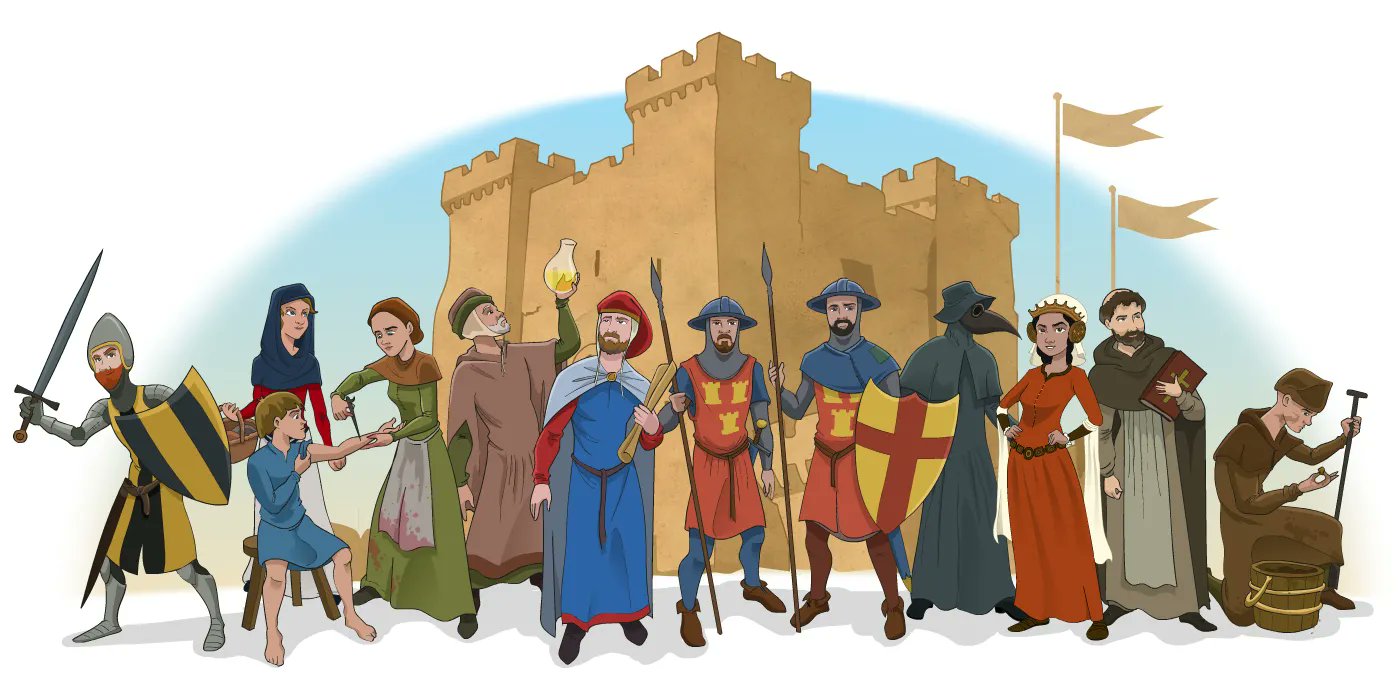 Medieval Lord Cartoon