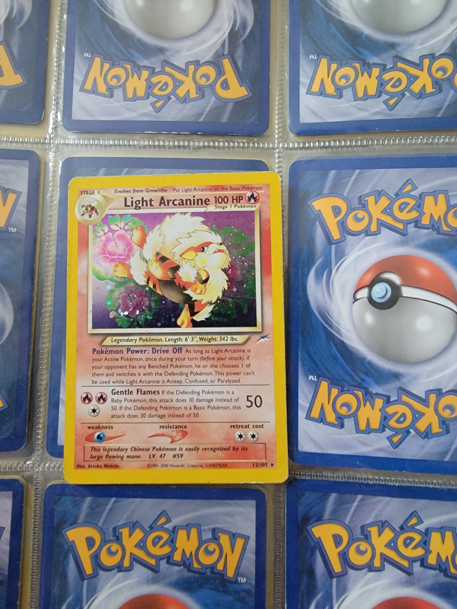 Light Arcanine Card