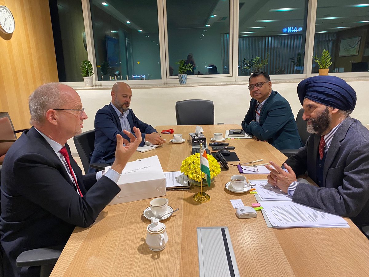 Ministry of New and Renewable Energy (MNRE) on Twitter: "RT @NorwayAmbIndia: A good dialogue ...
