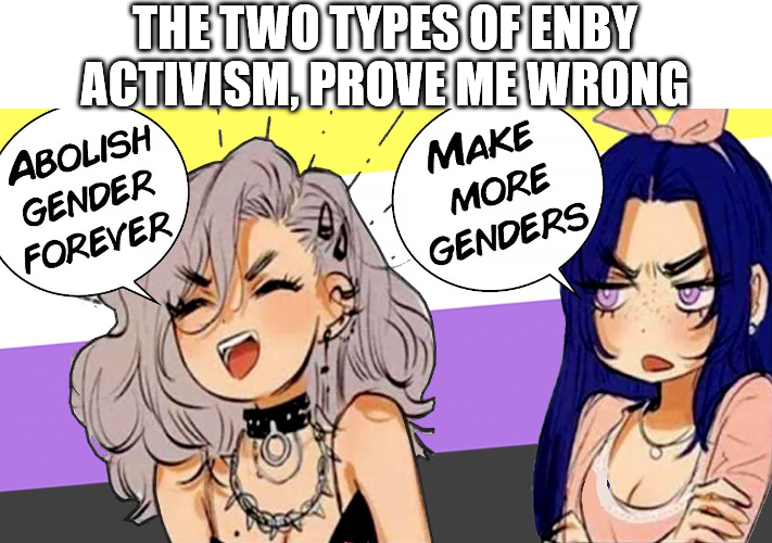 Funny Fish Factory on Twitter: "Ok hear me out A world with infinite genders is roughly ...