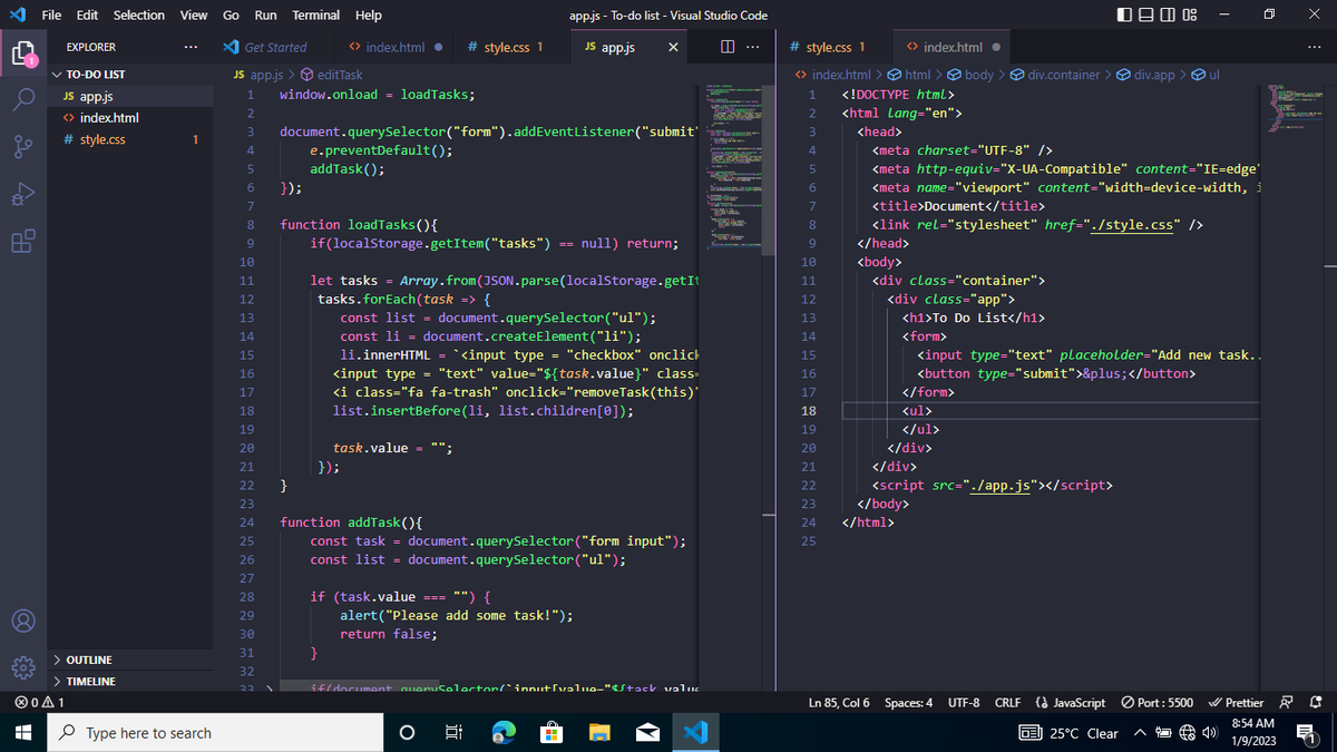Coder Girl π©βπ» On Twitter Day 21 30daysofcode I Learned How To Create A To Do List App Using