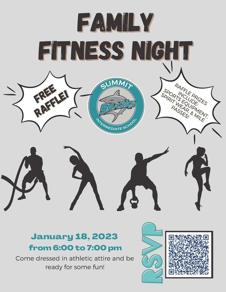 Family Fitness Night Flyer