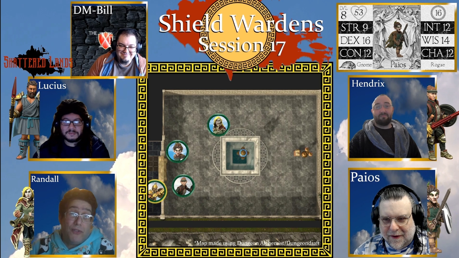 Dungeon Alchemist on Twitter: "This party is using Dungeon Alchemist maps with Owlbear Rodeo VTT ...