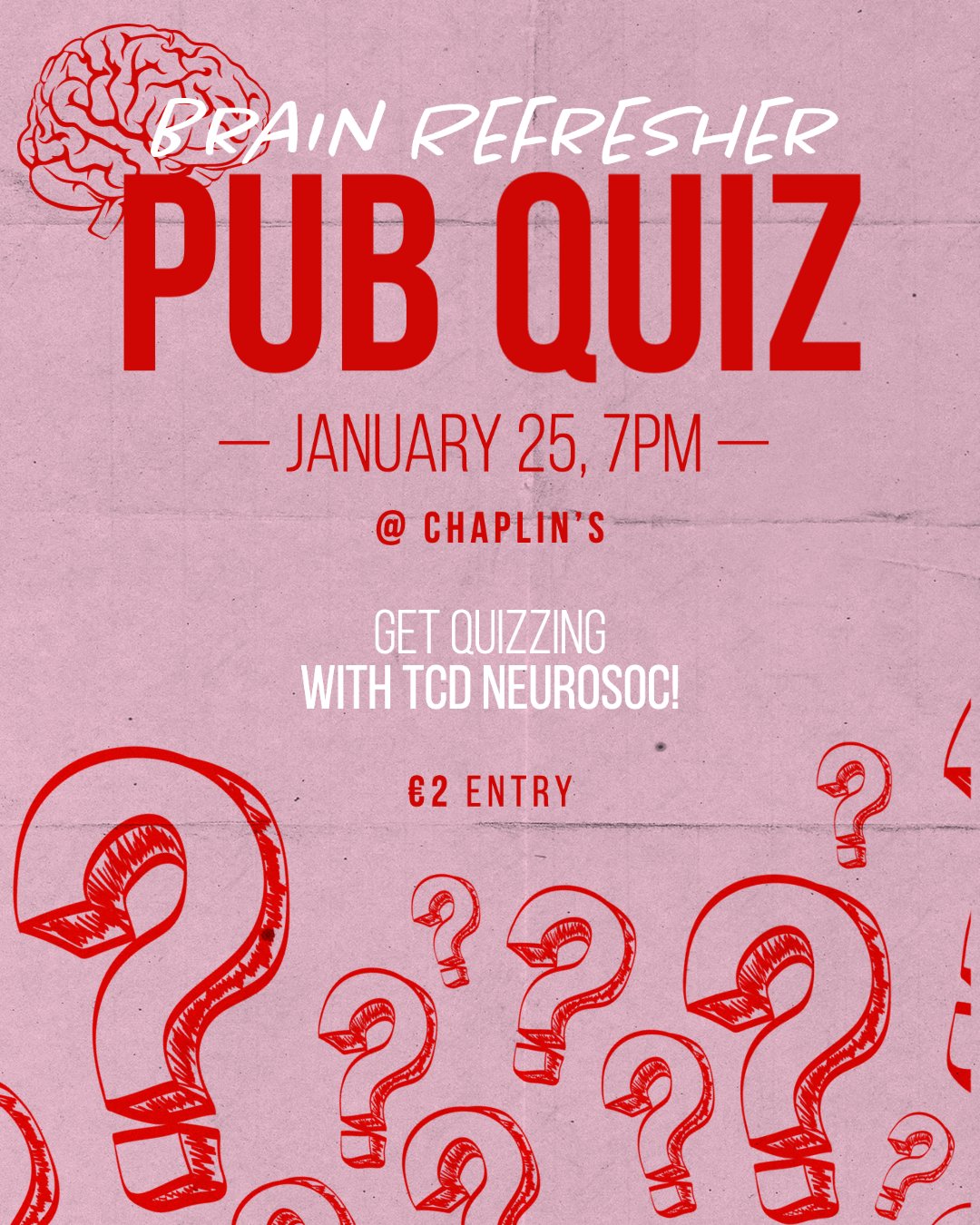 Pub Quiz Poster Template