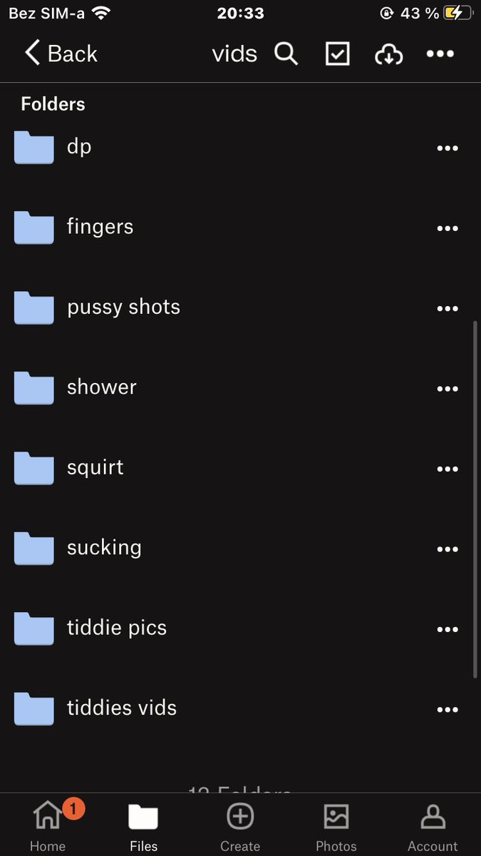 bbw on Twitter: "hi i made a dropbox with all my stuff nicely organized so hmu if u liked what u ...