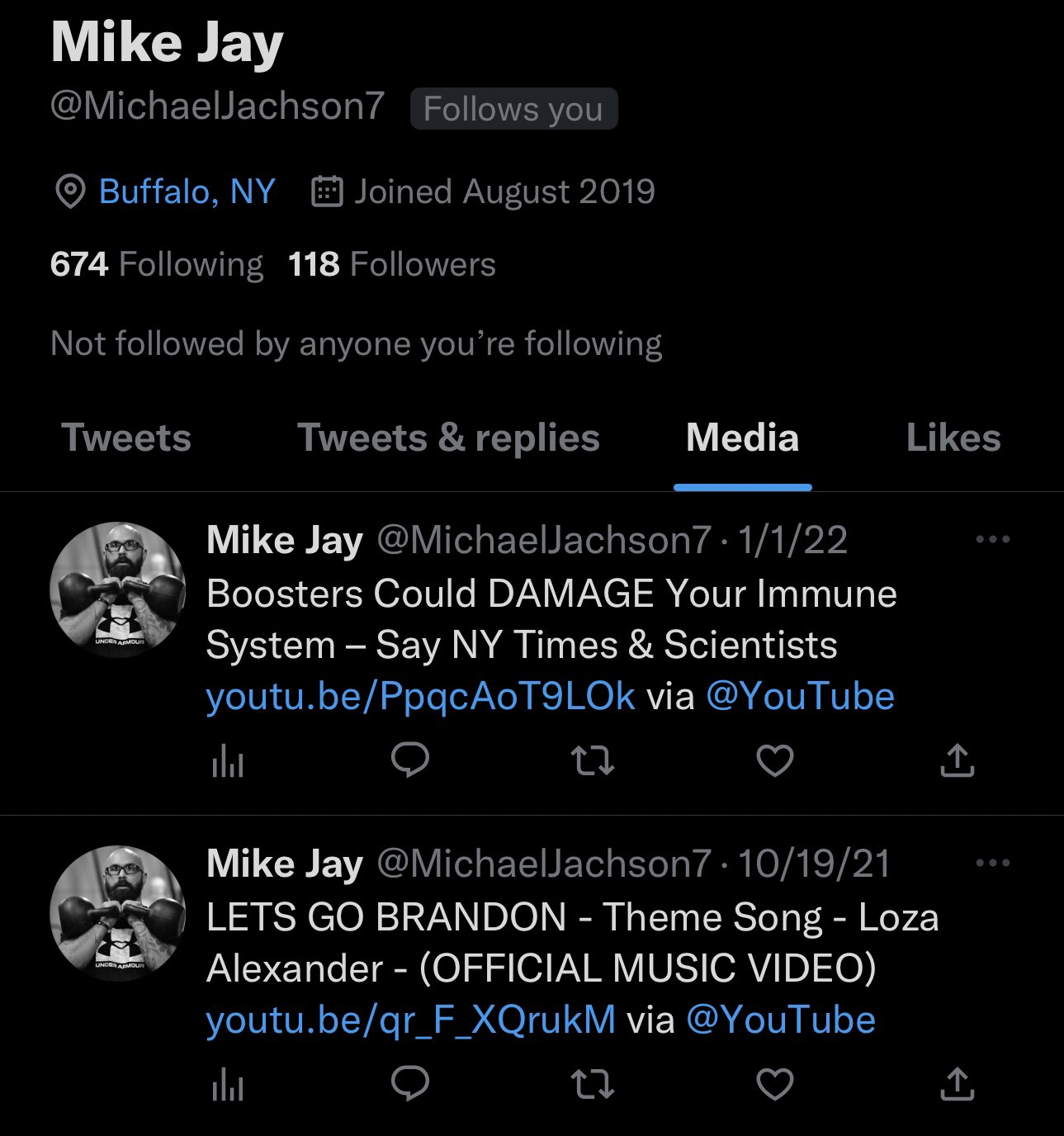 Uncut James (NO PPV) on Twitter: "@MichaelJachson7 SILENCE, FASCIST https://t.co/2rCAAm4spz ...