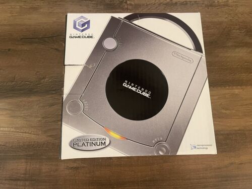 Search & Collect on Twitter: "Limited Edition Platinum GameCube Console Complete In Box CIB 🔗 ...