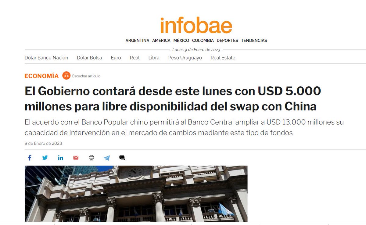 Volvieron con el verso de la llegada de 5.000 millones de dólares por ...