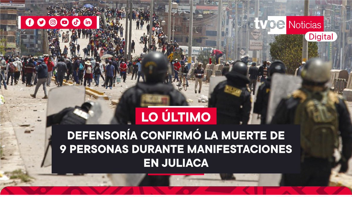 Tvperú Noticias On Twitter 🔴 LoÚltimo “solicitamos A Las Fuerzas