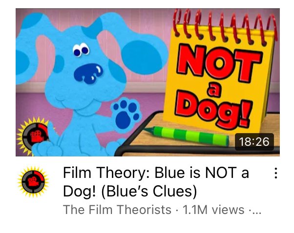 Backstage Clues on Twitter: "I genuinely hate “Cartoon is bad and scary actually theories” and ...