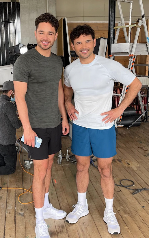 Celeb Lover on Twitter: "Adam and Ryan Thomas in their gym gear is 🔥. Would be so hot to see the ...