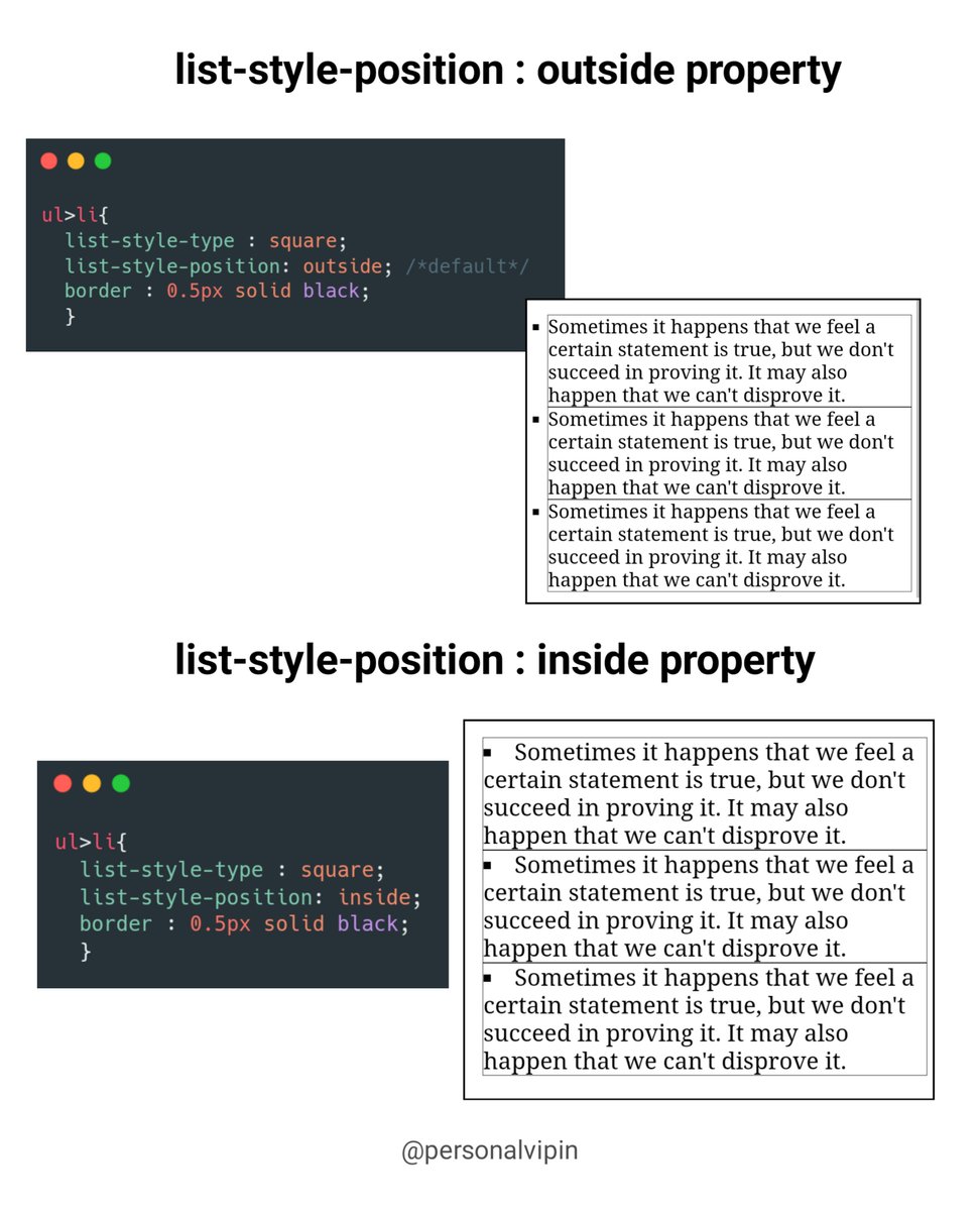 list-style Property in CSS 🚀 ★ list-style-type ★ list-style-position ...