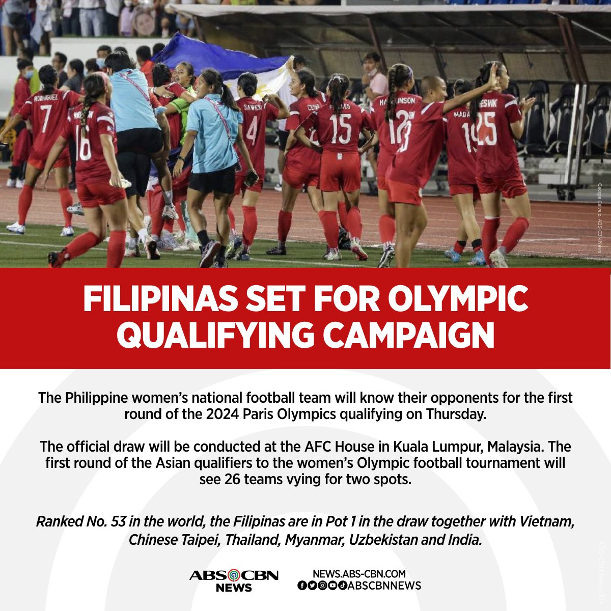 Good luck, Filipinas! The Philippine women’s national football team ...