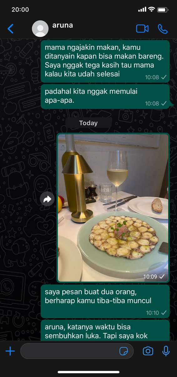 nare, johnny few tweets au ️ on Twitter: "14. keadaan jonathan saat ini"