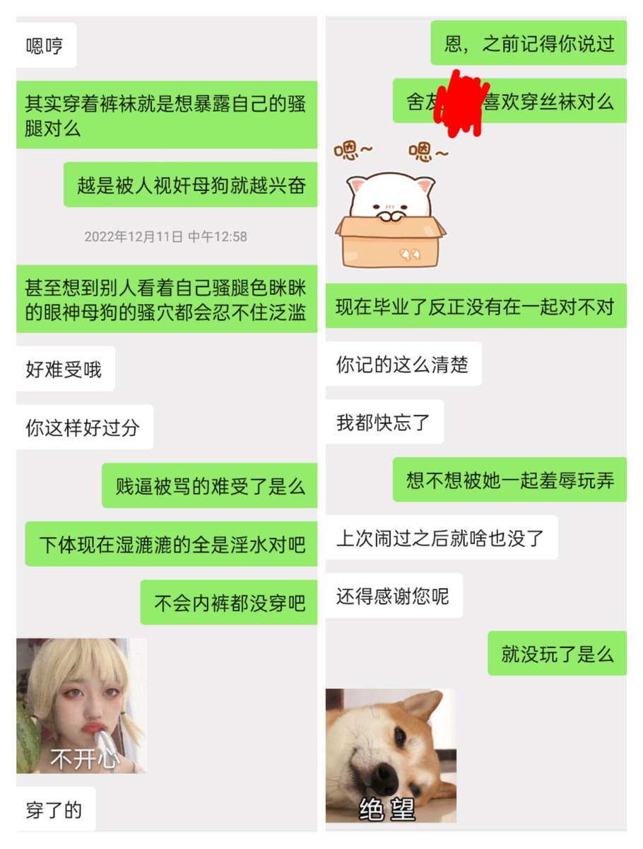 反差乐园 On Twitter 3上次试探到一半推友没忍住找小姐姐摊牌,导致小姐姐秒删我好友,这次一边聊之前的事一边分享一些有趣的故事给小姐姐看。