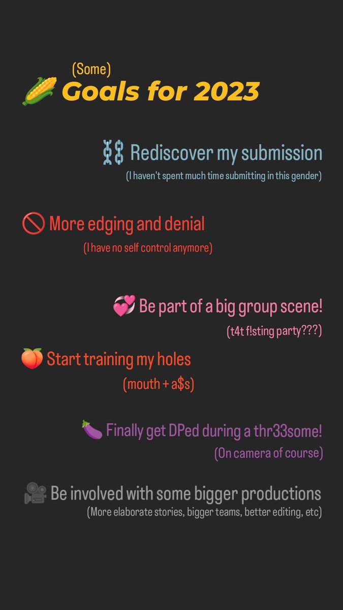 Billy Lore 🚀 on Twitter: "Talked about a few of my sex and kink goals for this year on The ...