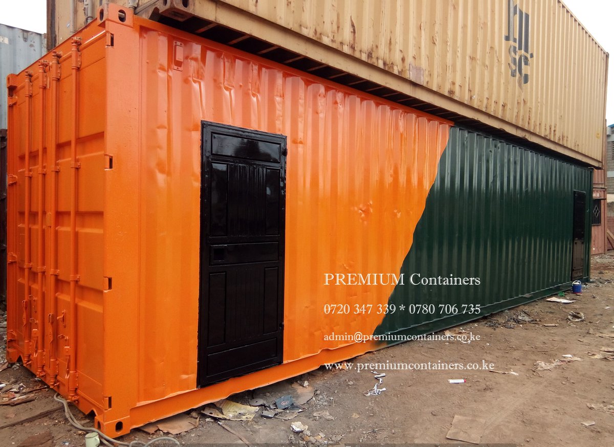 PREMIUM Containers Kenya® on Twitter: "Wake up to new ways of building modular container offices ...