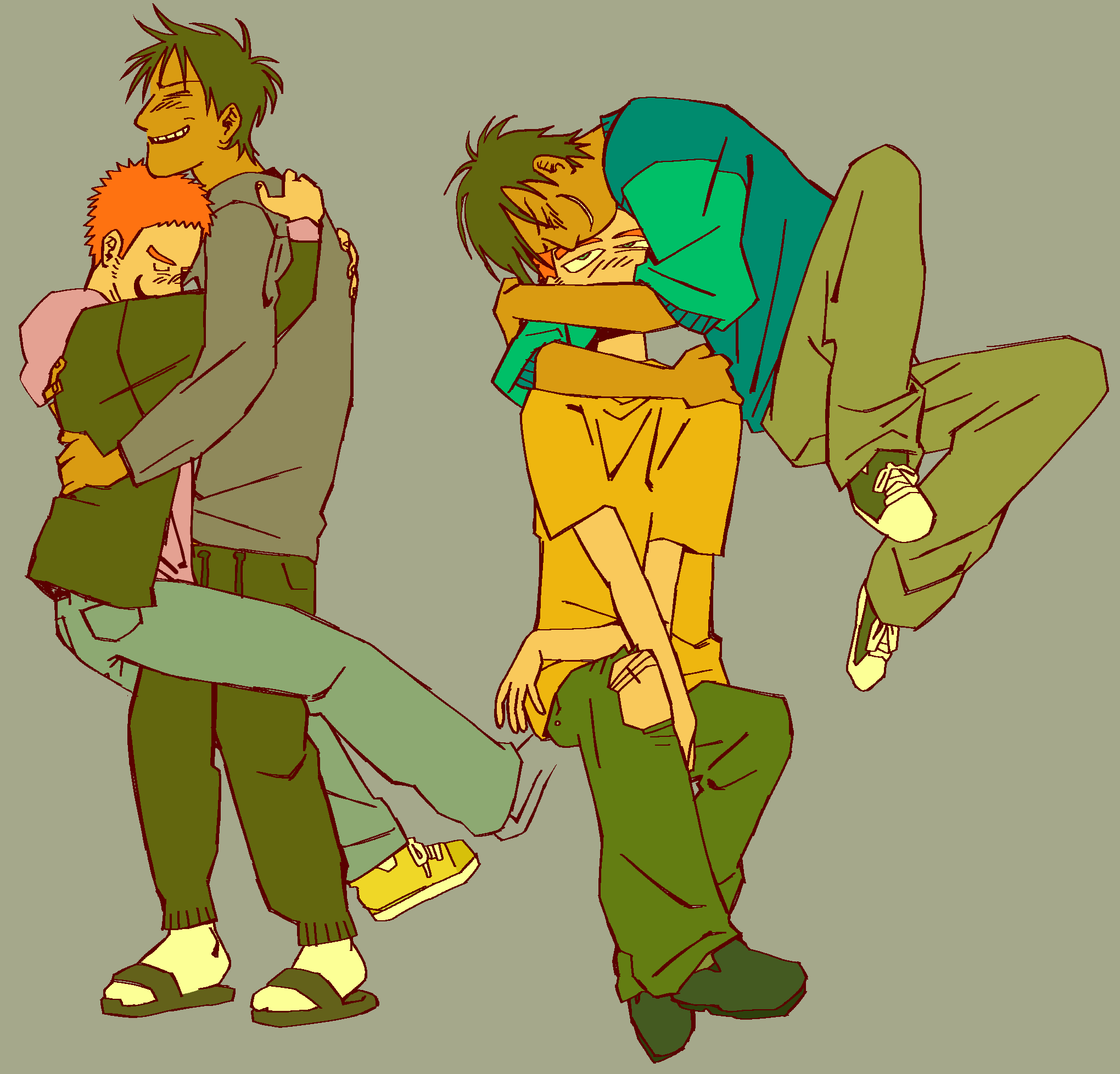 🔥🔥🔥 on Twitter: "Weird hugs are the best ones #ritshou https://t.co/eBMbocFXFx" / Twitter