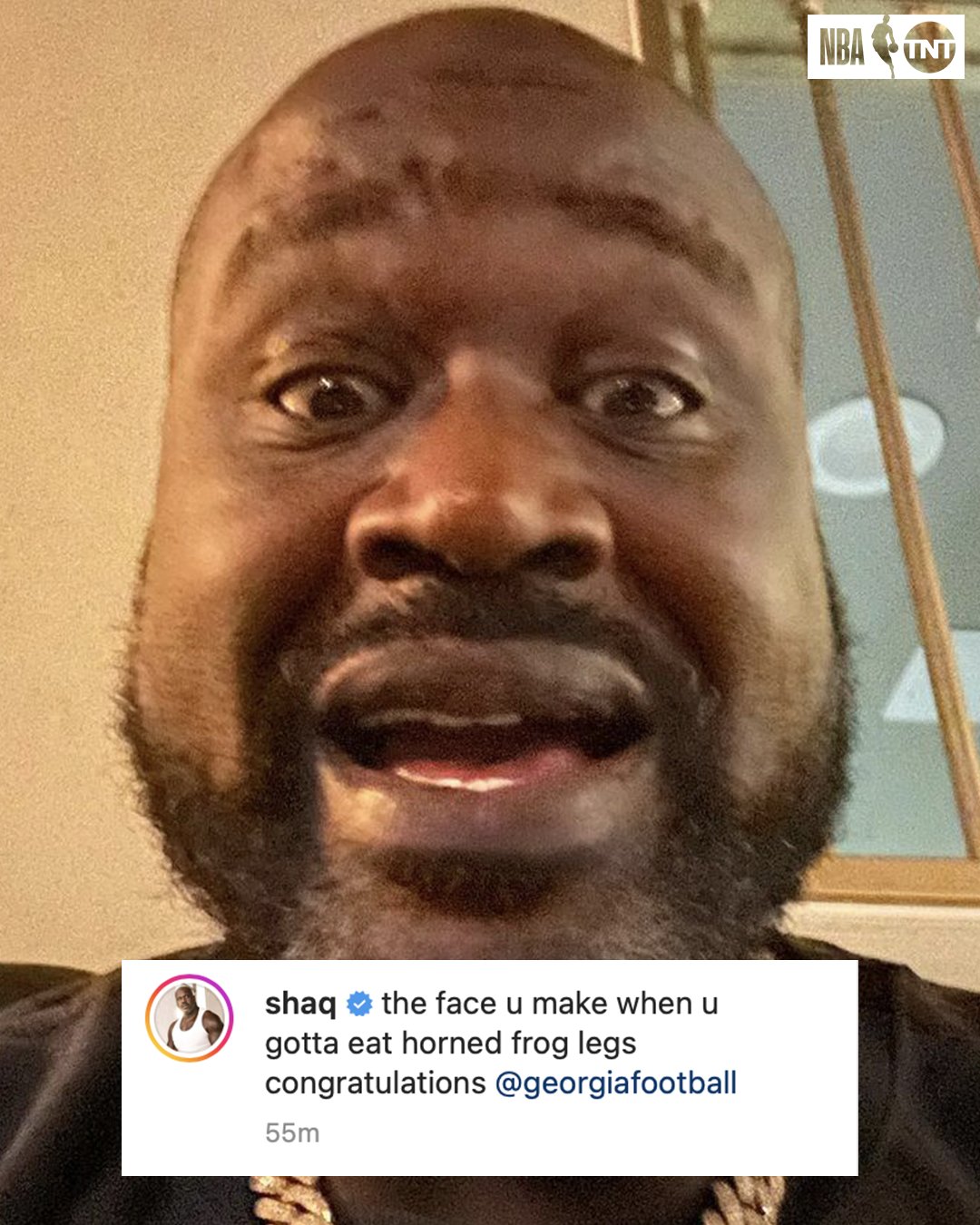 Shaq Funny Face