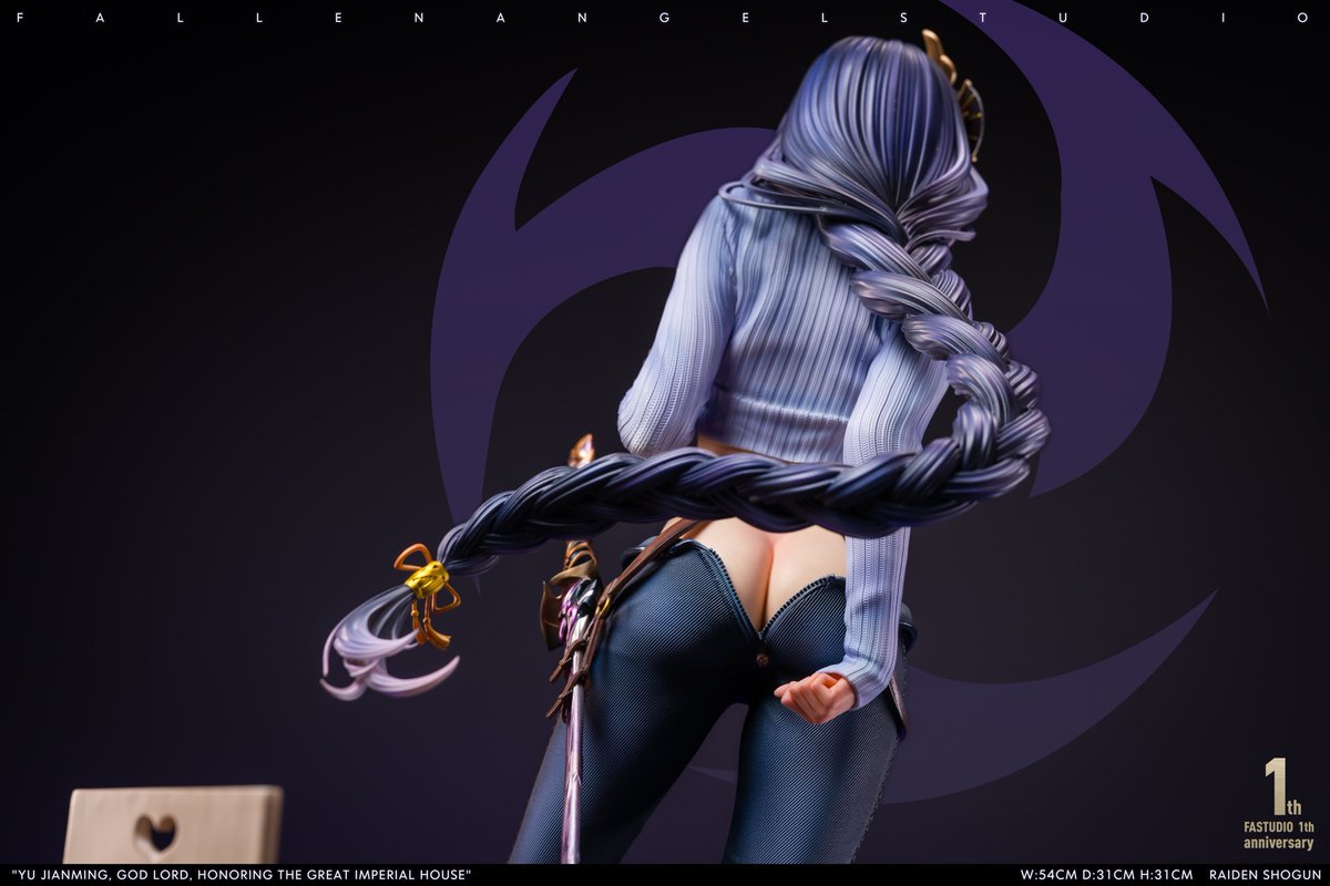 hamajippaR18 on Twitter: "此款作品按代理预留分配，具体活动。开定前会发布。敬请期待[合十] 团队：FA STUDIO 作品：RAIDEN SHOGUN 比例：1/4 ...