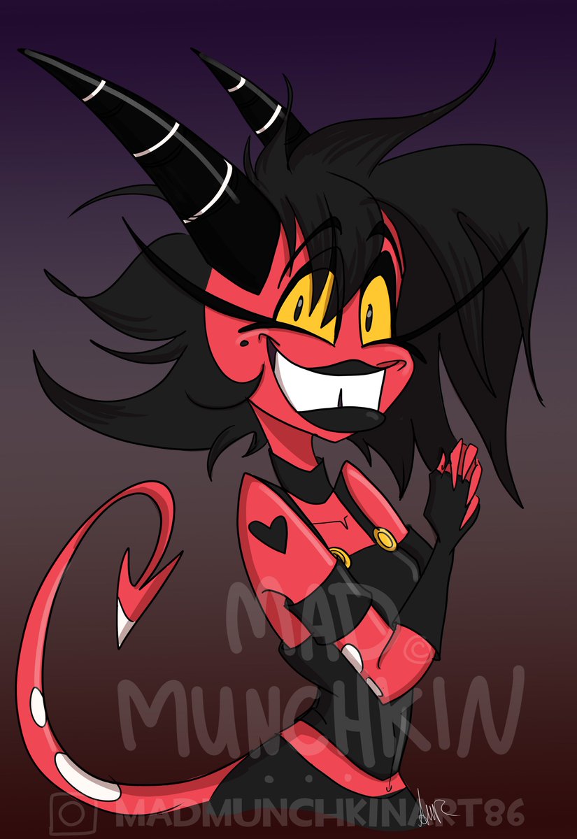 Mad Munchkin OPEN FOR COMMISSIONS on Twitter: "#HelluvaBoss #HelluvaBossMillie #HazbinHotel # ...