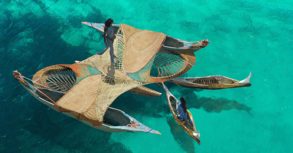 Art From Film on Twitter: "Canoe design. .... Avatar: The Way of Water Concept Art Artist ...