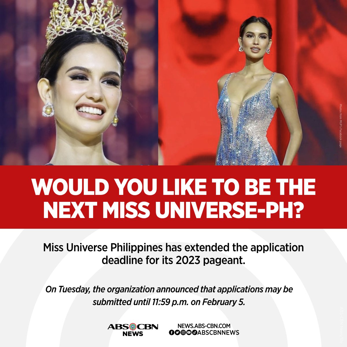 Abs Cbn News On Twitter Miss Universe Philippines Updated Its