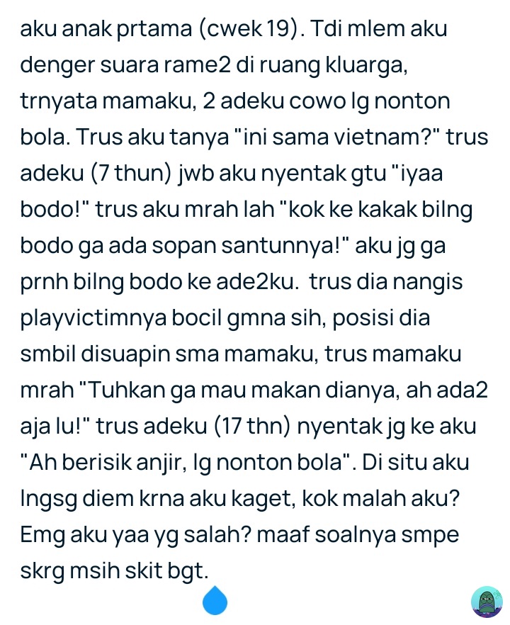 Tanyarl ㅡ Dilarang 🔞 on Twitter: "💚 gimana ya caranya ngilangin rasa sakit nya? Sakit banget ...