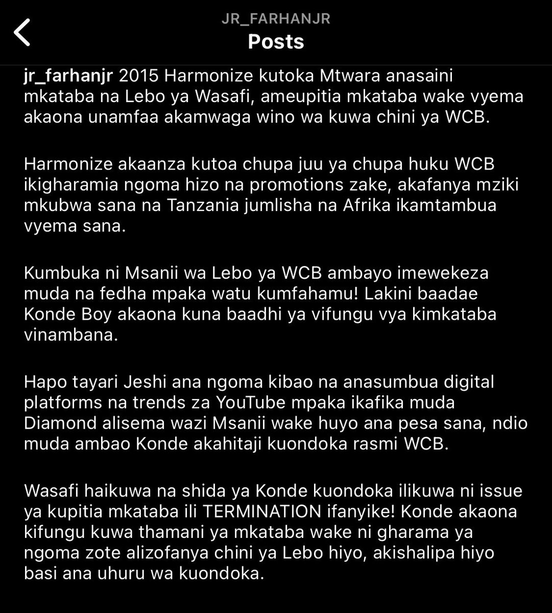Farhan Kihamu Jr on Twitter: "KONDE BOY vs WASAFI, in relation to??😀"