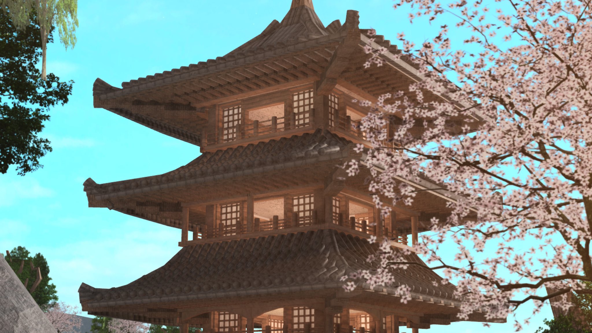 Minecraft Pagoda Roof Large Japanese Style Building Or House Minecraft