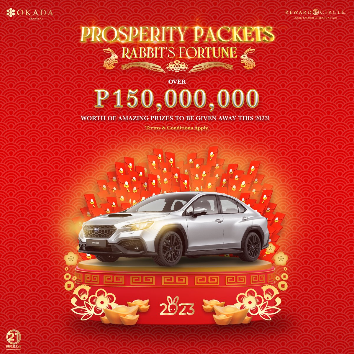 Okada Manila on Twitter: "Greet the Lunar New Year with good fortune! Join Prosperity Packets ...