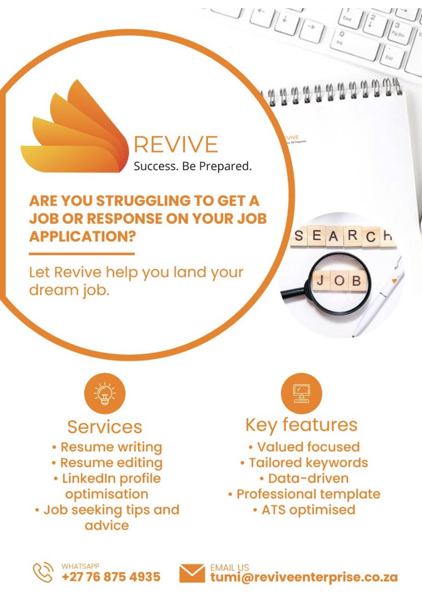 Revive Enterprise on Twitter: "Revive Enterprise offers professional CV revamping and LinkedIn ...