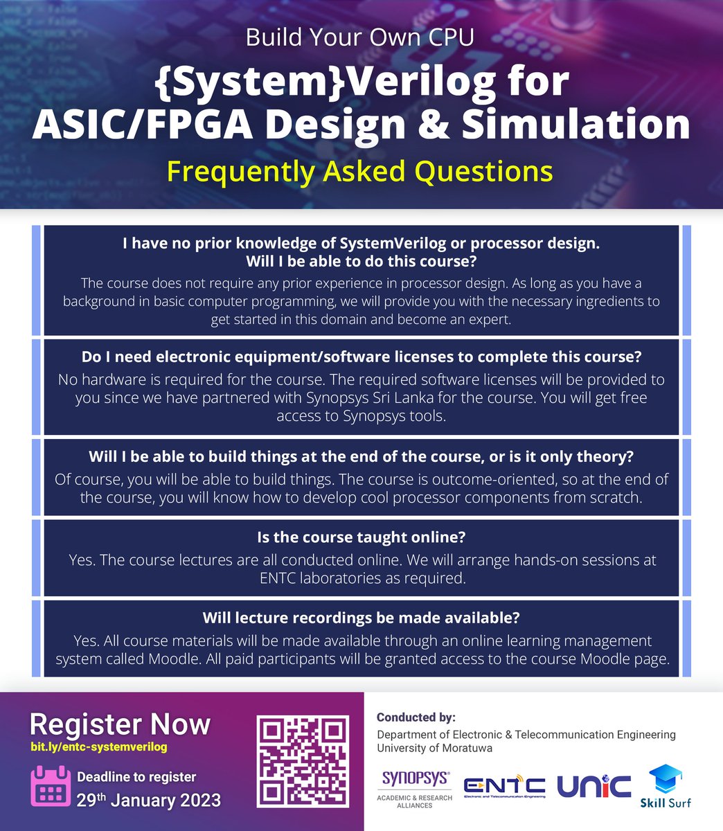 Skill Surf On Twitter Find Out The Answers To Faqs On System Verilog For Asicfpga Design