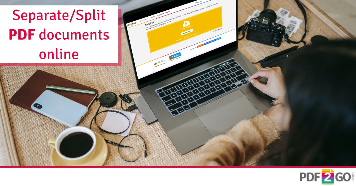 PDF2Go on Twitter: "Scanned many documents at once? Separate them! ️ With the free document ...