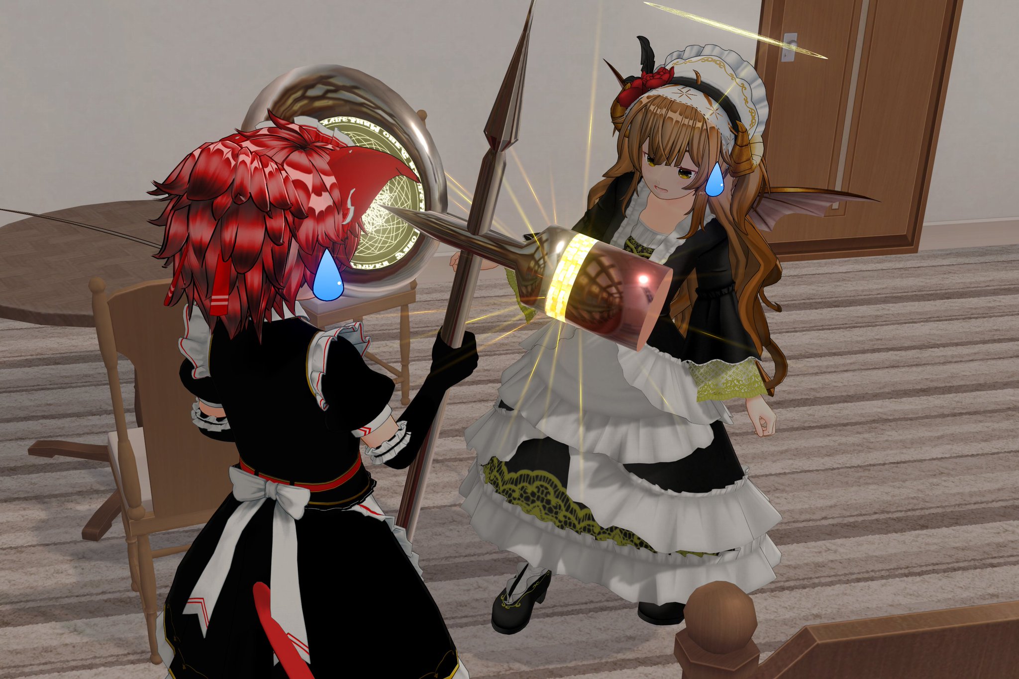 NotPriest008@ほぼCOM3D2_19890604 on Twitter: "この二つは、パーティクルを組み込んで出力することは成功しているのですが、パーティクル単体をどうやって出力 ...