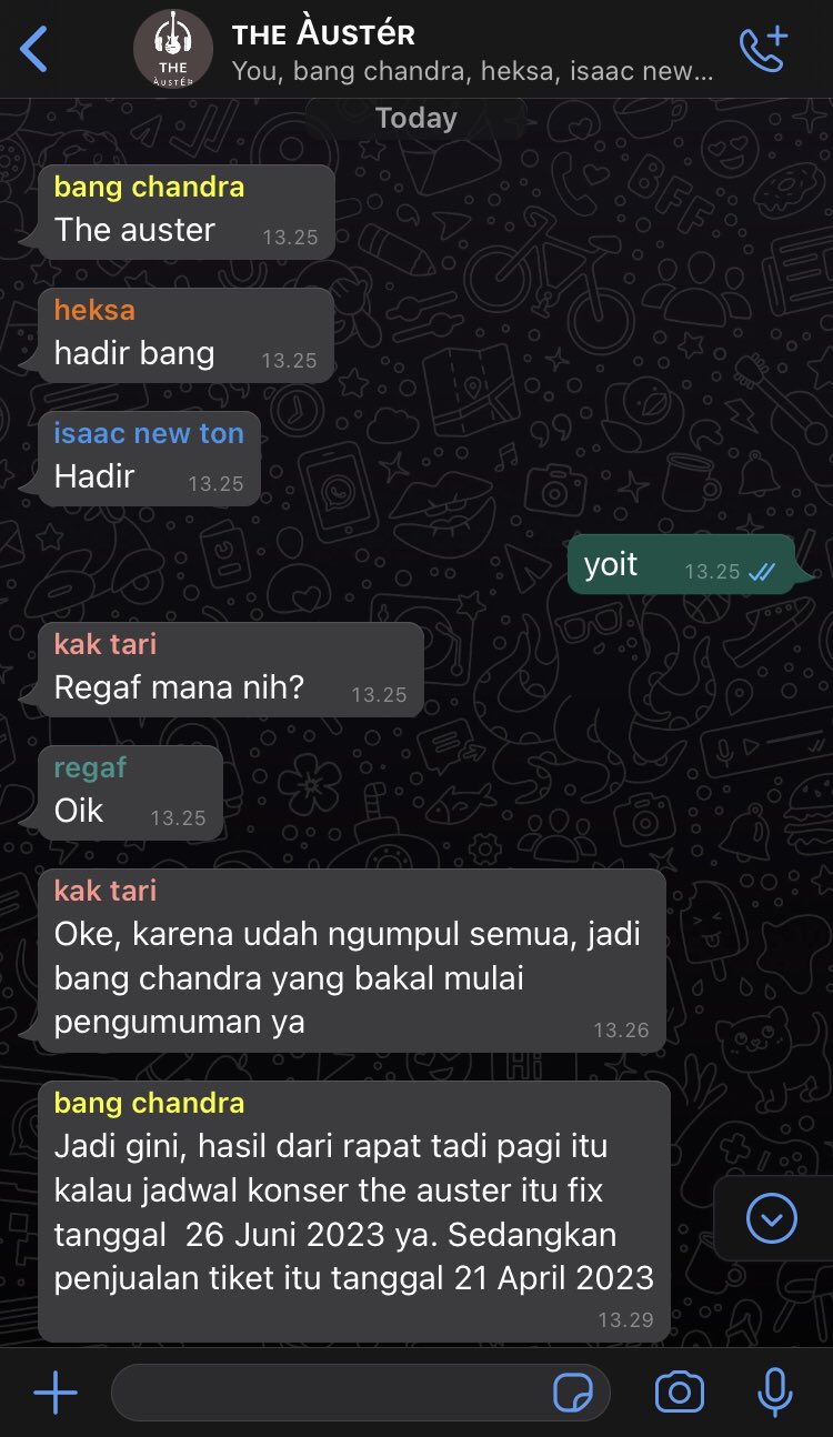 piro | skala artis debut on Twitter: "008. sebuah ingfo. https://t.co/IixTuG5xiy" / Twitter