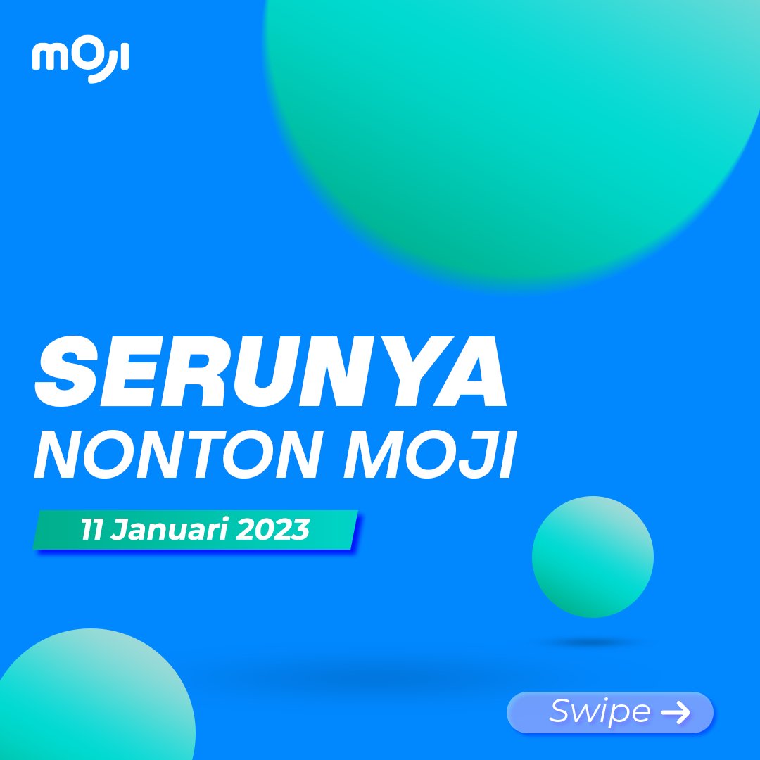 Its MOJI on Twitter: