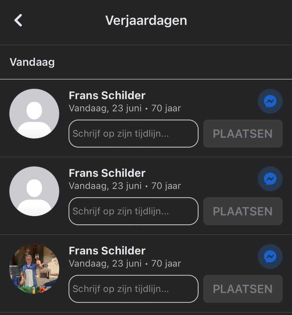 Jasper Schilder on Twitter: "Die keer dat-ie drie profielen maakte op Facebook."