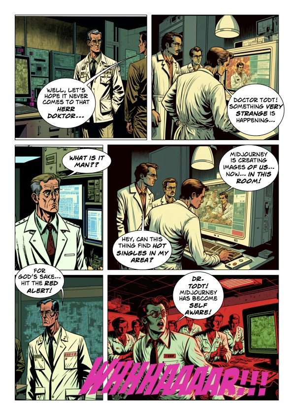 Comics con ilustraciones hechas con IA que puedes descargar y disfrutar ...