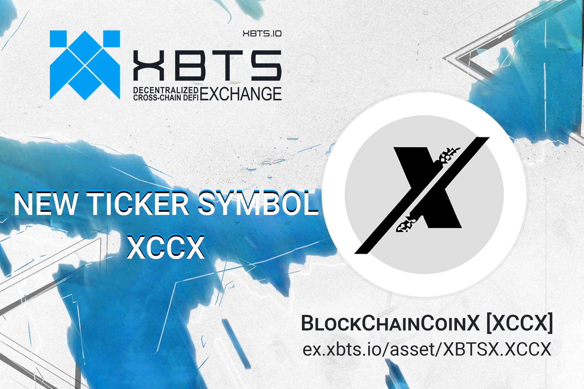 🌏 XBTS DEX on Twitter: "BlockChainCoinX [BCCX] has rebranded to a new ticker symbol XCCX. ️The ...