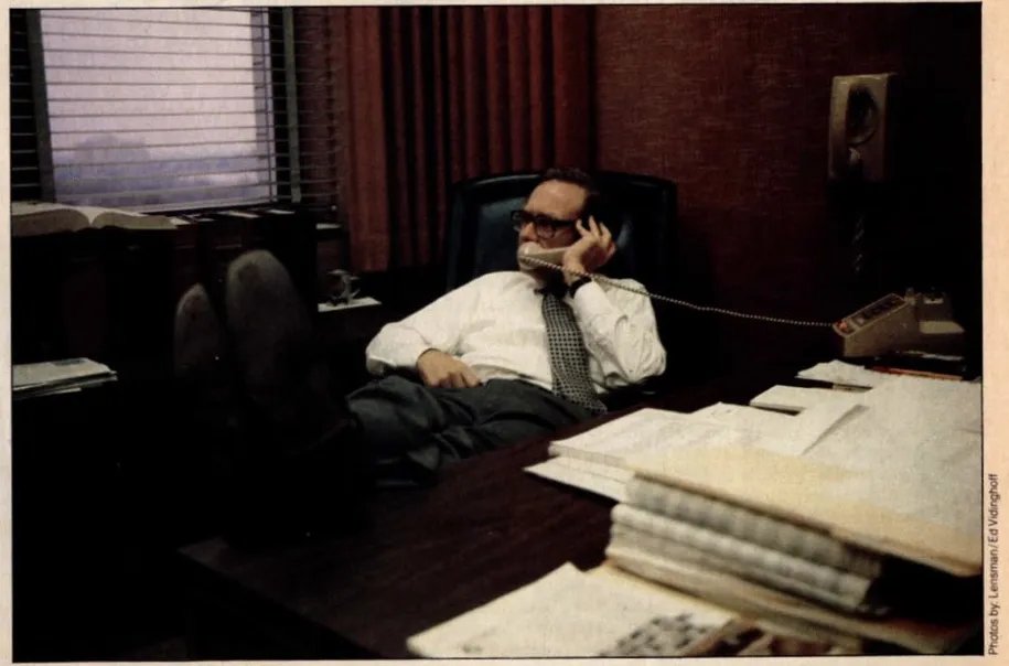 Buffett profile from 1979: "The essence of Buffett's thinking is that ...