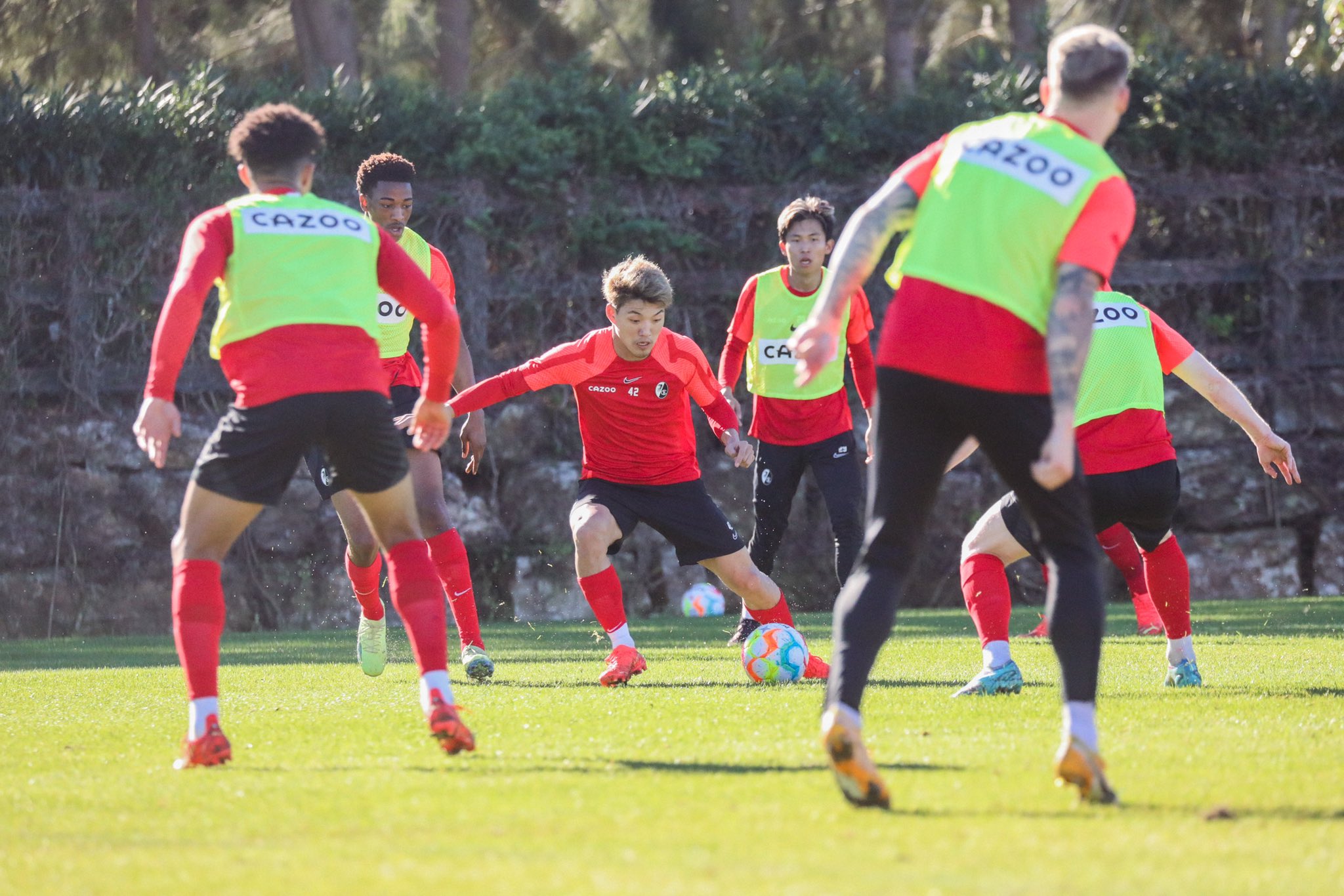 SC Freiburg on Twitter: ".@doan_ritsu gegen den Rest 👀 https://t.co/UOIeoAhpOv" / Twitter