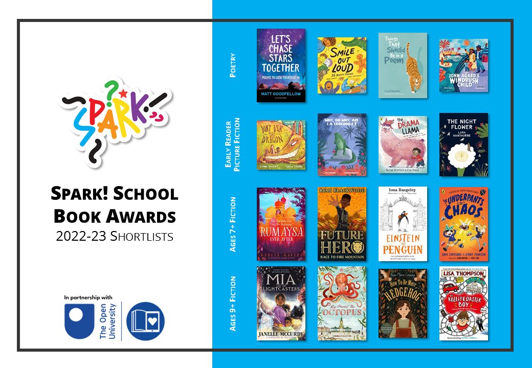 Spark! School Book Awards on Twitter: "Wow! What a fabulous selection ...