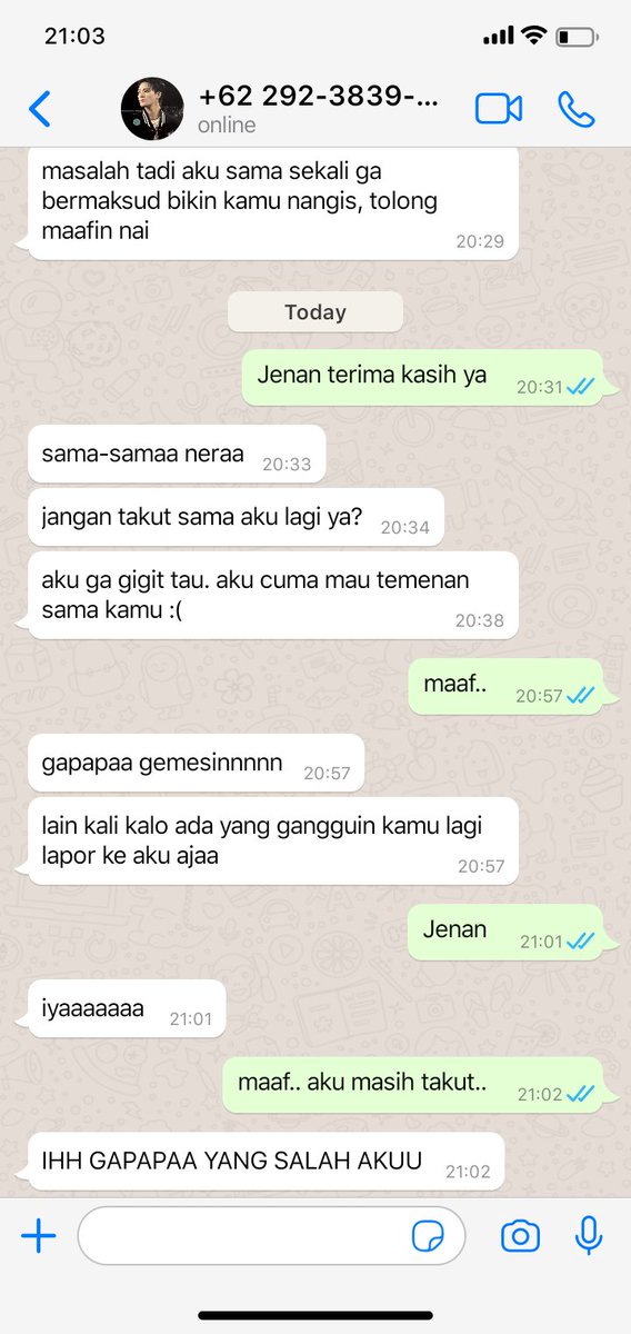 narta on Twitter: "cinta, tapi takut. — nomin one tweet au."