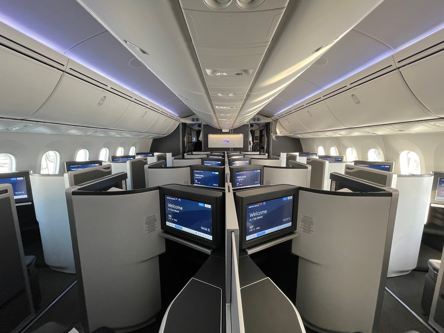 British Airways 787 First Class