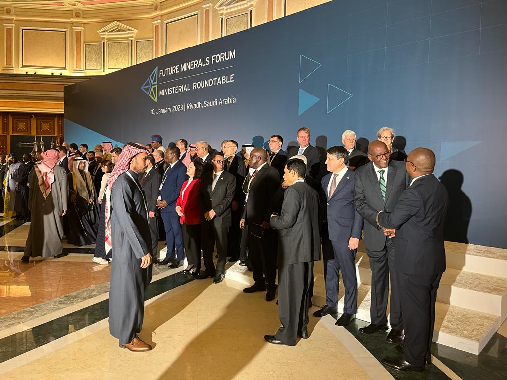 📍Riyadh, Saudi Arabia Naibu Waziri wa Madini Dkt. Steven Kiruswa ...