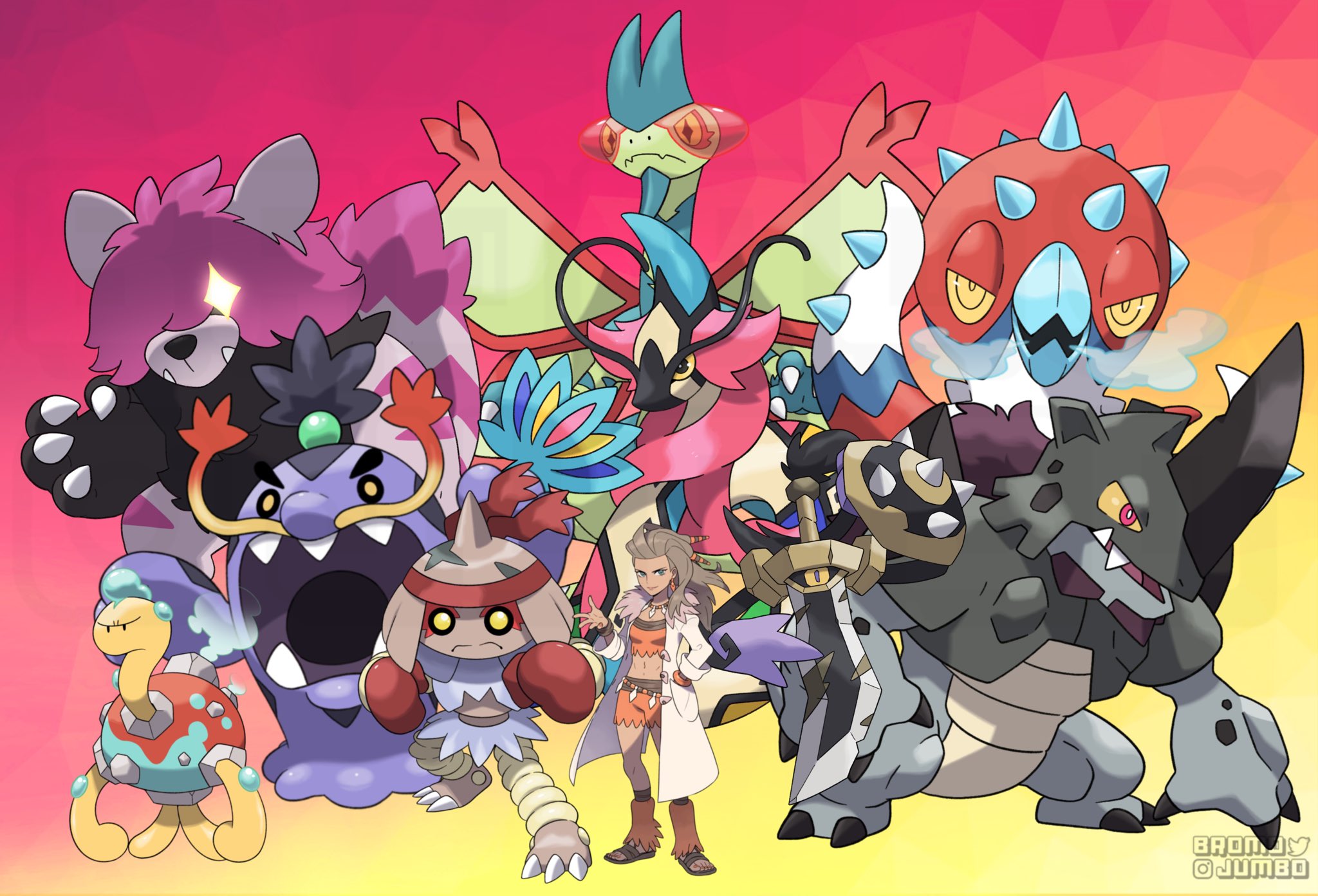 JUM🅱️O (COMMS CLOSED) on Twitter: "Oh word? It’s #PortfolioDay!! I’m Jumbo, I make monsters ...