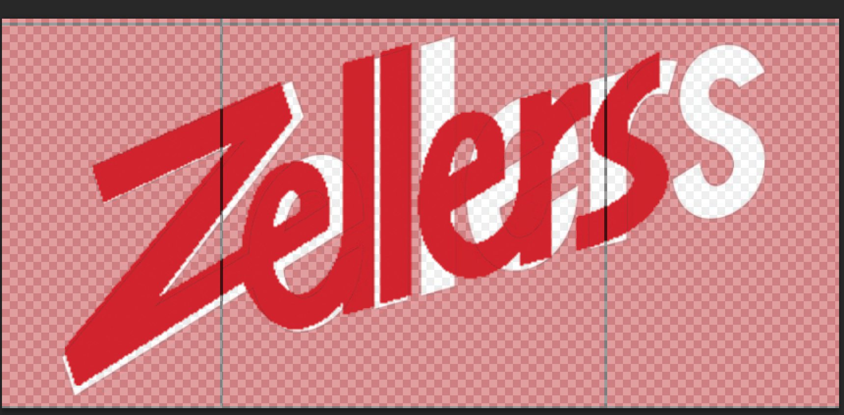 Zellers Logo Profile For Zeller Graphics