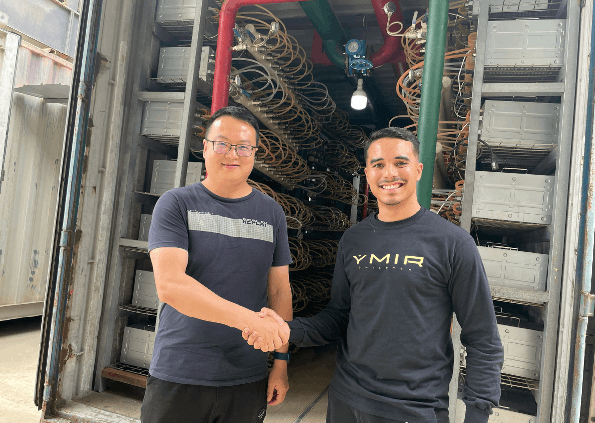 Ymir Mining on Twitter: "Our goal is to decentralize #bitcoin mining, make it more sustainable ...