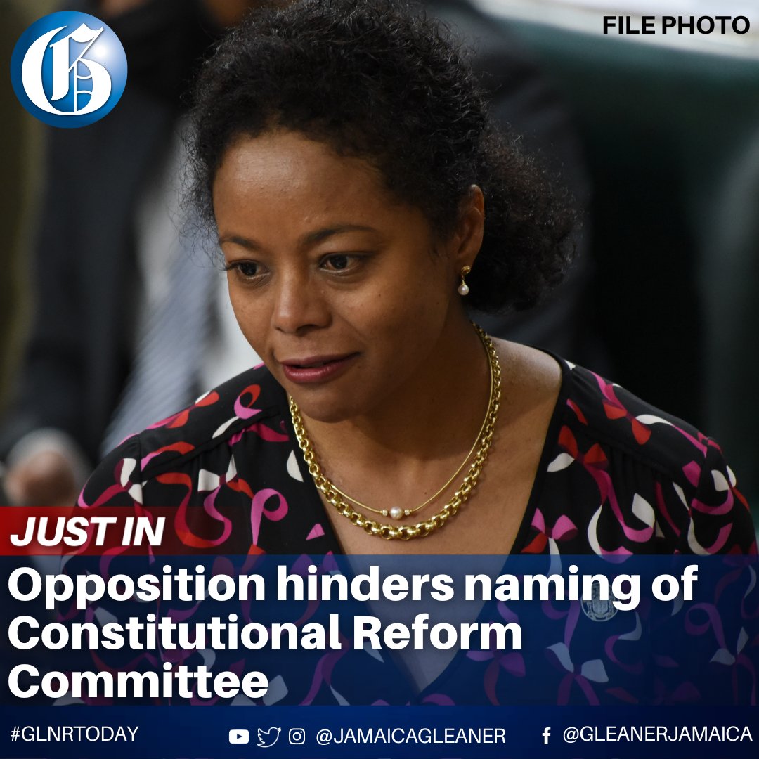 Jamaica Gleaner on Twitter: ".@MalahooForteMP has disclosed she is unable at this time to ...